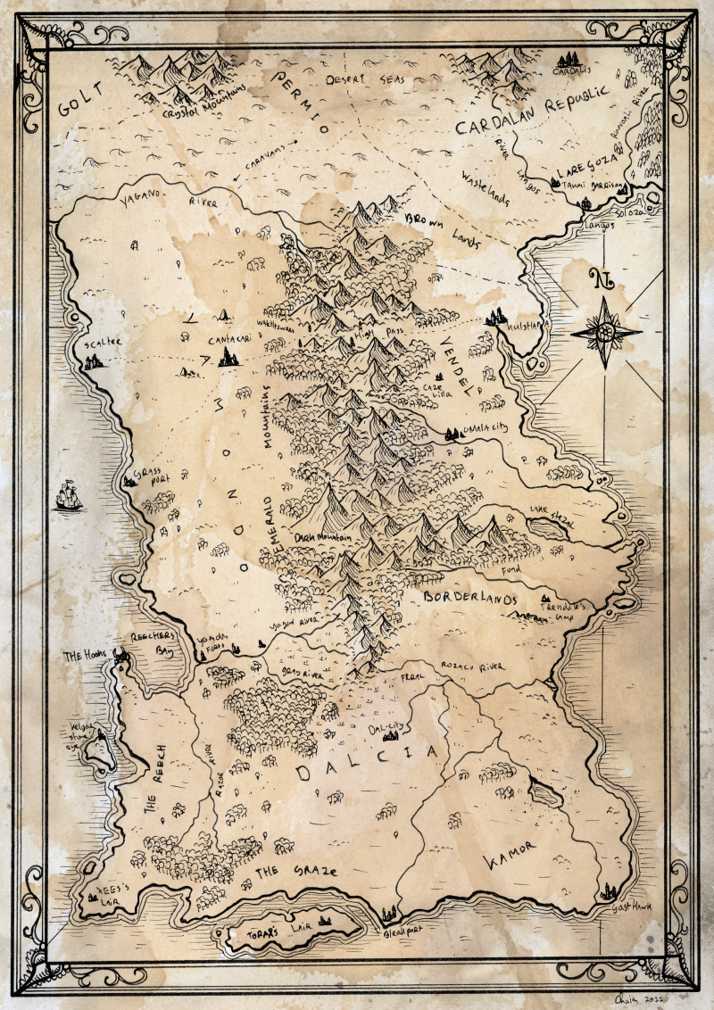 Maps of Ansu - J.W. Webb Fantasy Writer